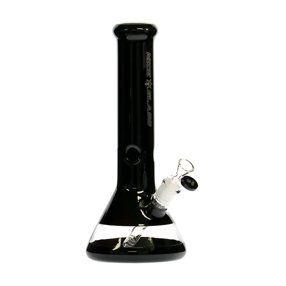 12" Nice Glass 240A-CL Beaker Bong (5mm) - Bongs Canada