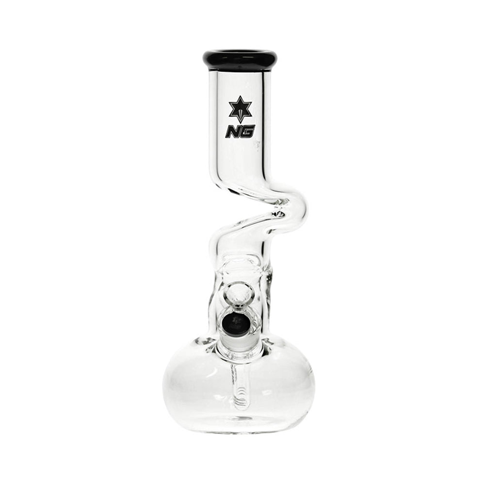 12" Nice Glass XY576 Round Base Zong Beaker Bong - Bongs Canada