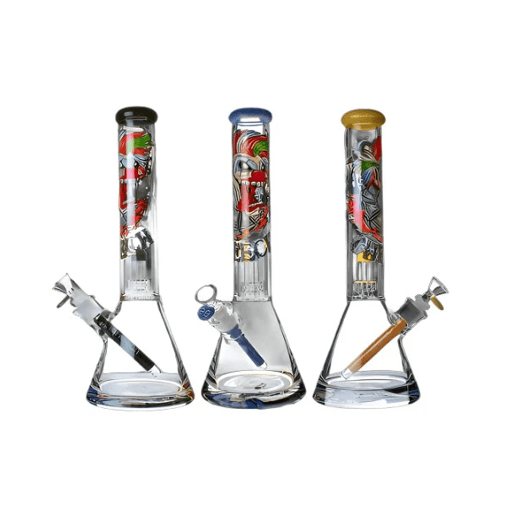 16" Cheech Joker Beaker Bong W/ Perc Bongs Canada