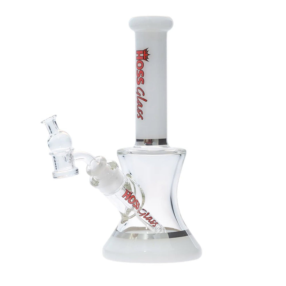 7.5" Hoss Glass H520 Mini Hourglass Dab Rig | Big Dabs - Bongs Canada
