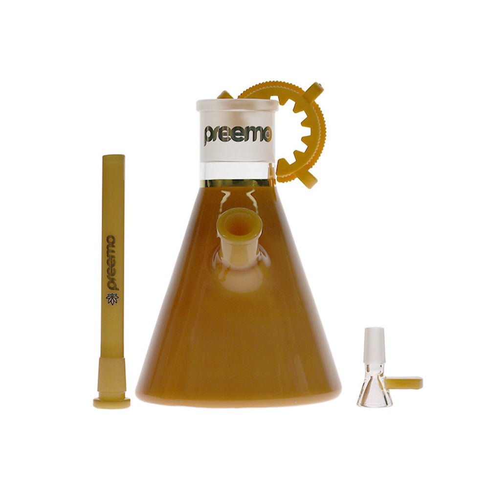 8" Preemo Glass P902 Full Color Beaker Base - Bongs Canada