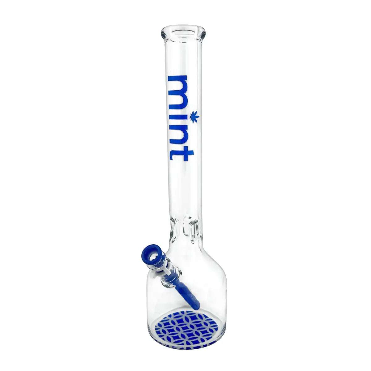 18" Mint Glass Obsidian Beaker Bong (7mm) | Cool Bong | Bongs Canada