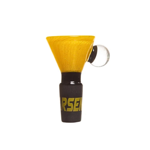 Arsenal Glass Colored Drip Bong Bowl (14mm) | Bongs Canada