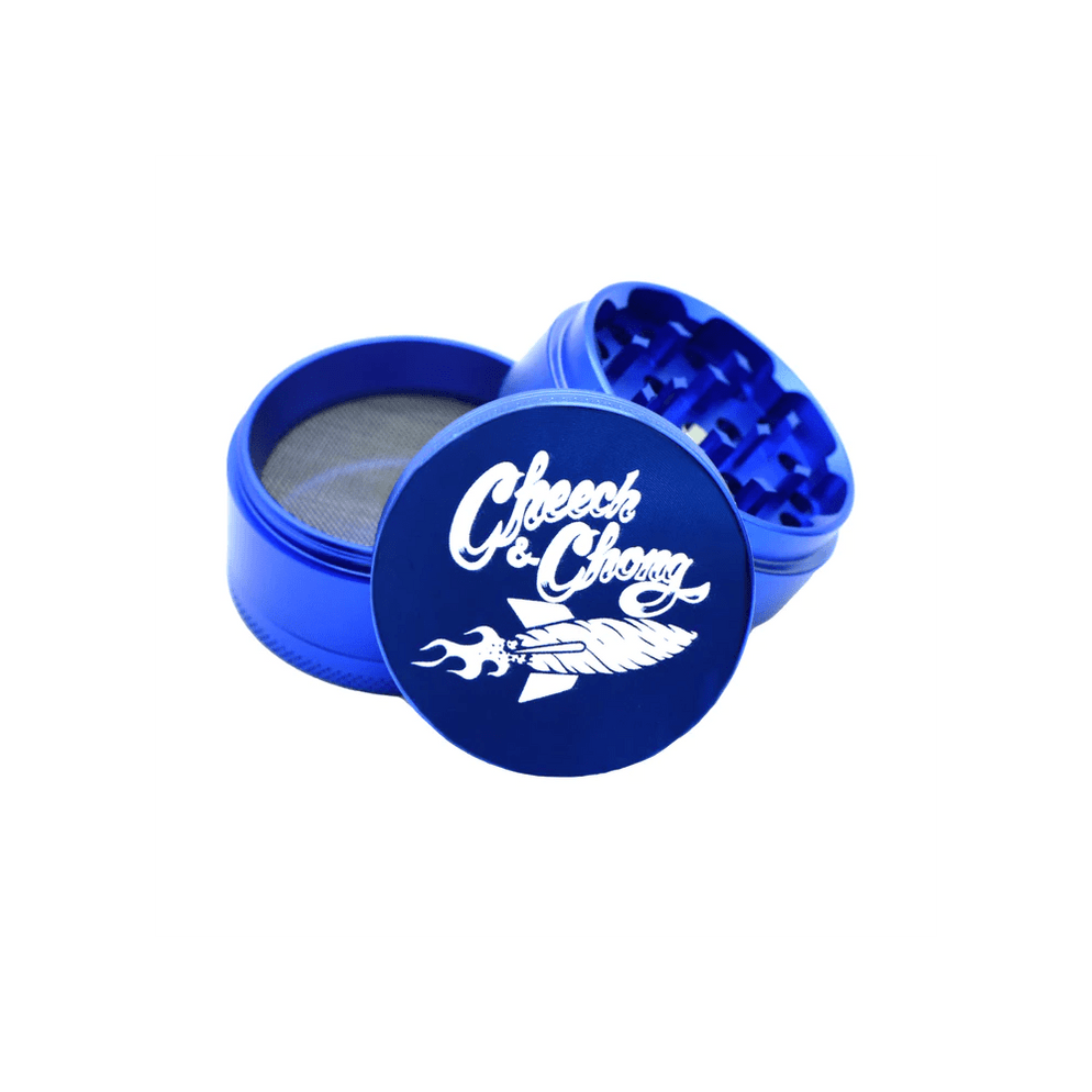 Cheech & Chong Licensed Grinder (Blue) Bongs Canada