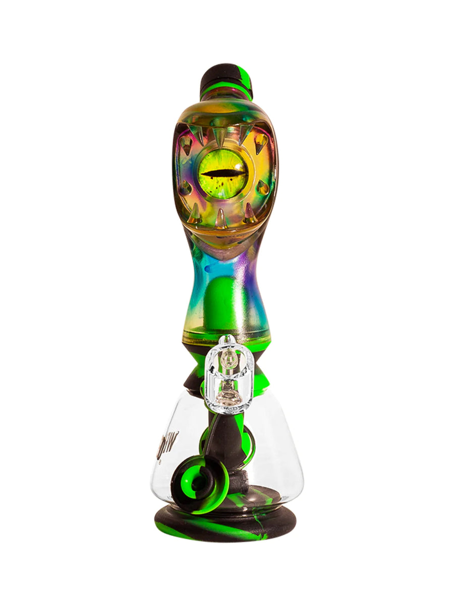 9" Silicone Leak Proof Monster Eyes Rig Bongs Canada