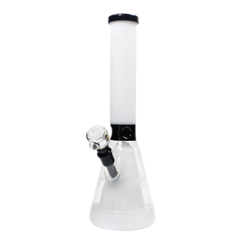 Mint Blasted Double Wall Beaker Bong | Stylish & Durable — Bongs Canada
